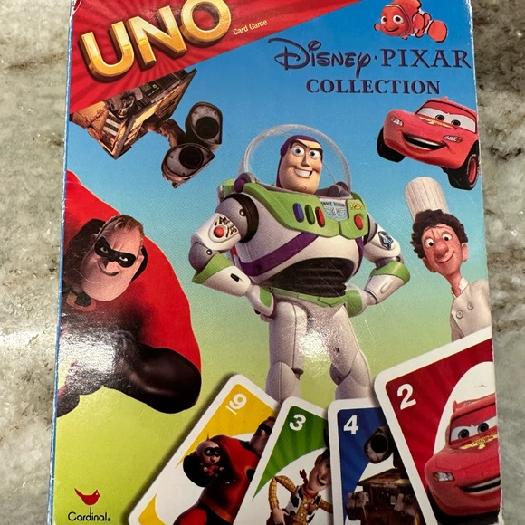 Toys | Disney Pixar Uno Card Game | Poshmark